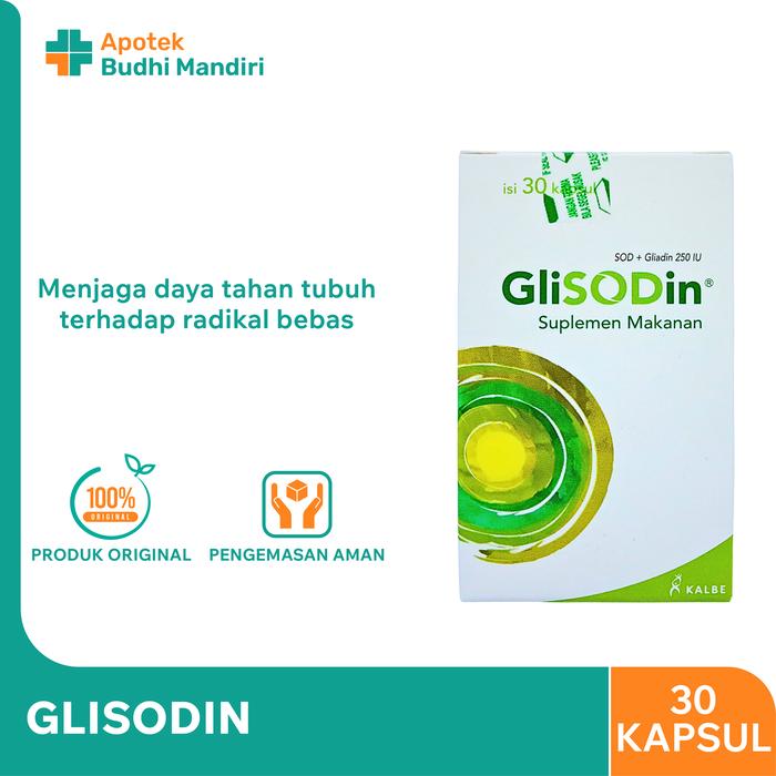 Jual Glisodin 30 Kapsul - Memelihara Daya Tahan Tubuh - Jakarta Timur ...