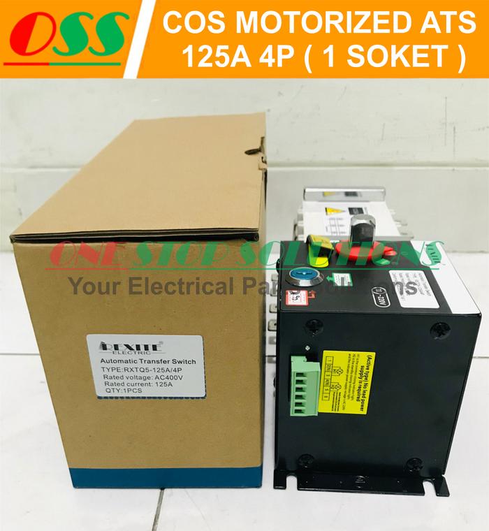Jual COS MOTORIZED ATS 125A 4P ATS UNIV UNIV-125A UNTUK PANEL ATS AMF ...