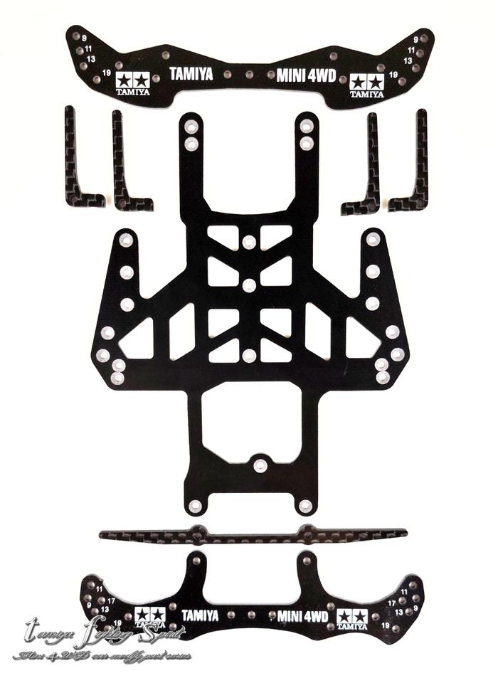 Jual Rep Tamiya FRP Underplate Chassis S2 Set FRP Bumper - SET13 ...