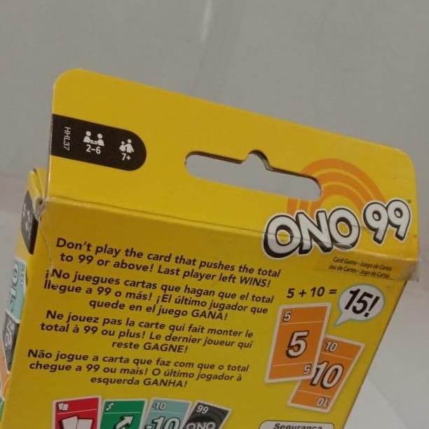 Jual Mattel Games, Uno Ono 99 Card Game Di Seller Kingyo - Cengkareng ...