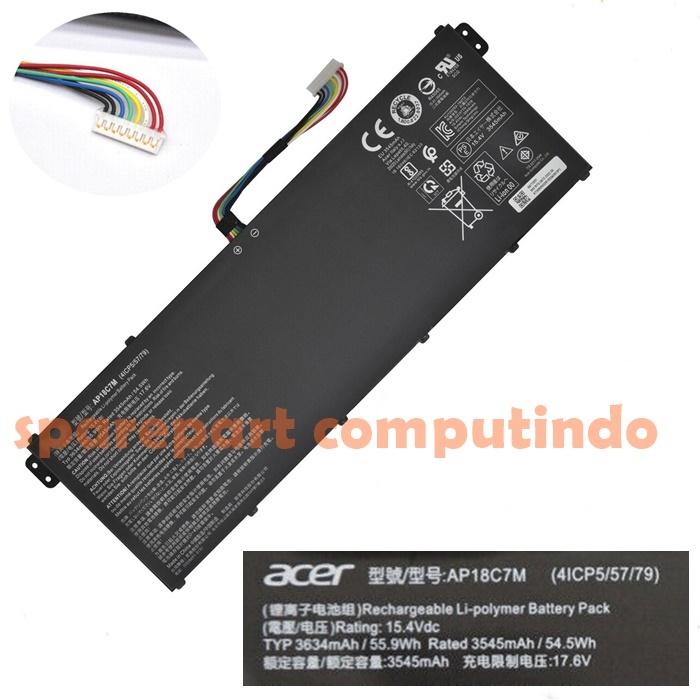Jual Battery Baterai Acer Swift 3 SF313-52 SF313-52g AP18C7M - Jakarta ...