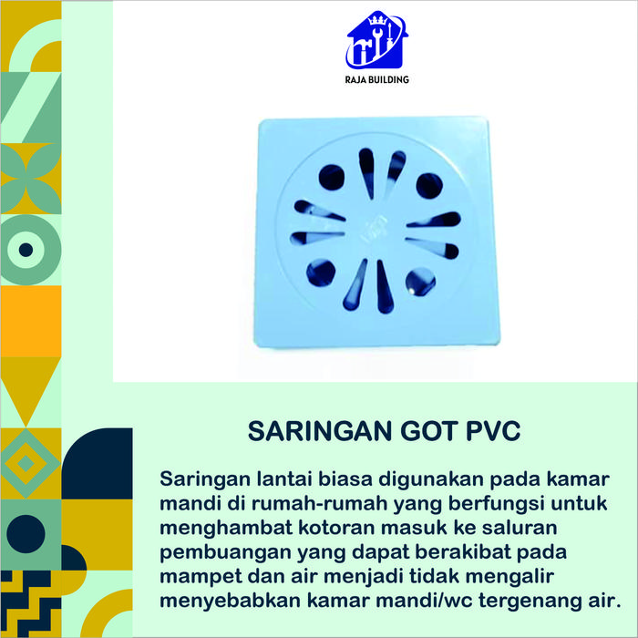 Jual Saringan Got Pvc / Saringan Lantai / Floordrain - Kota Semarang ...