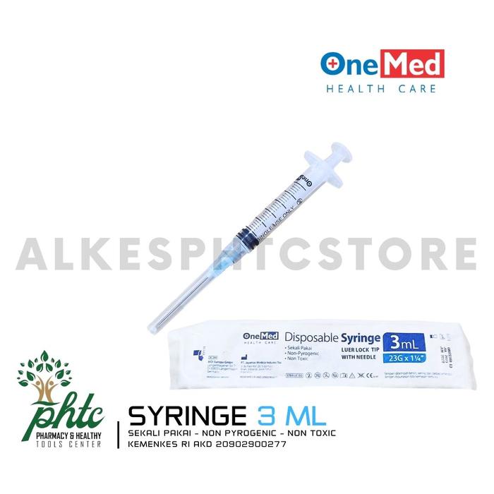 Jual SPUIT ONEMED . SYRINGE . DISPOSABLE SYRINGE ONEMED SPUIT ONE MED ...
