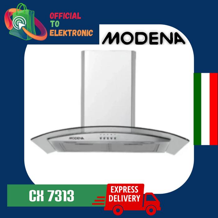 Jual Cooker hood Modena | Chimney hood Modena CX7313 | CX 7313 | 70Cm - Jakarta Selatan ...