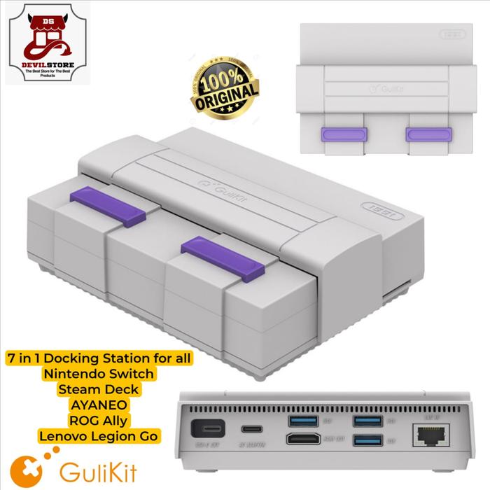 Jual Gulikit 7 in 1 Docking Station Switch Steam Deck AYANEO ROG Ally ...