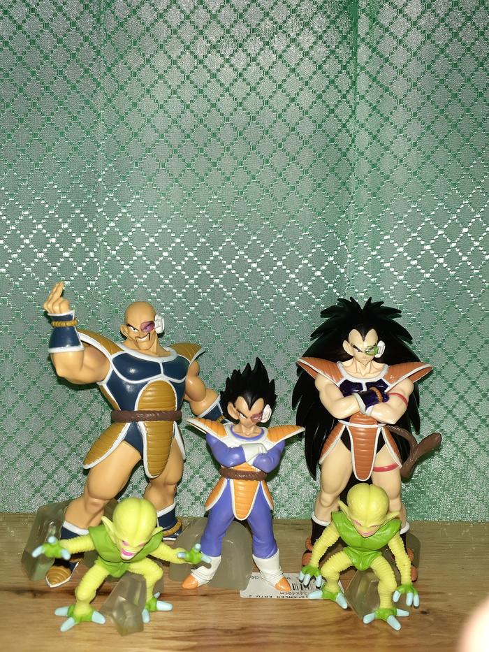 Jual HG Dragon Ball Vegeta Scouter, Nappa, Raditz, Saibamen - Kota ...