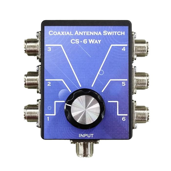Jual Coaxial Antenna Switch 6 Way Antena Switch Saklar 1000W 1kW SSB HF - Jakarta Barat - GCOM ...