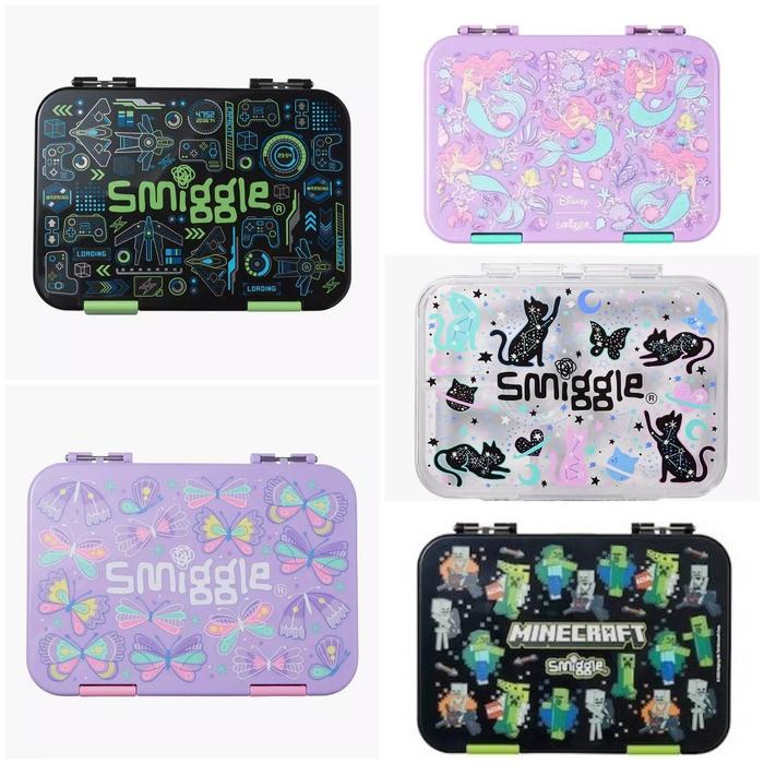 Jual Smiggle Bento Box/ tempat makan smiggle/Kotak makan/Ori/Kado ...