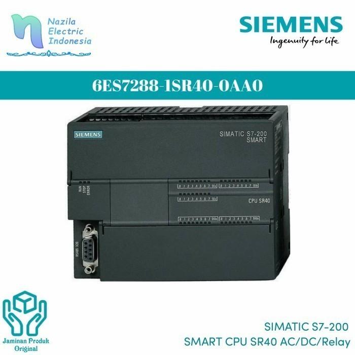 Jual Siemens 6ES7 288 / 6ES7288-1SR40-0AA0 Simatic S7-200 CPU SR40 0AA1 - Kota Surabaya - Nazila ...
