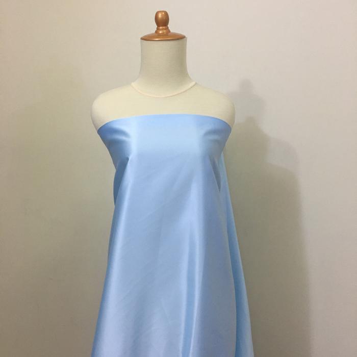 Jual Kain Satin Silk Velvet Premium Warna Biru Baby Blue Ice Denim ...