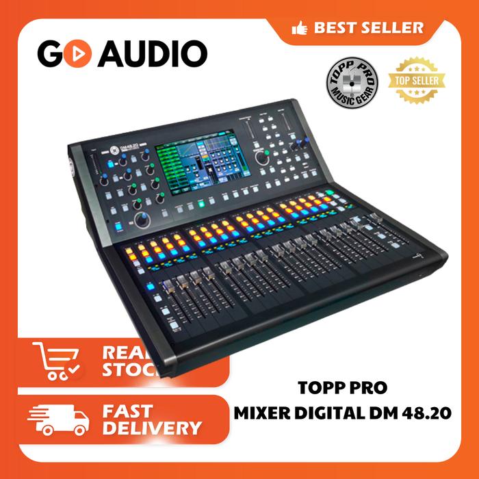 Jual TOPP PRO | Digital Mixer DM 48.20 Original |48 Channel Input 20 output - Jakarta Barat - Go ...
