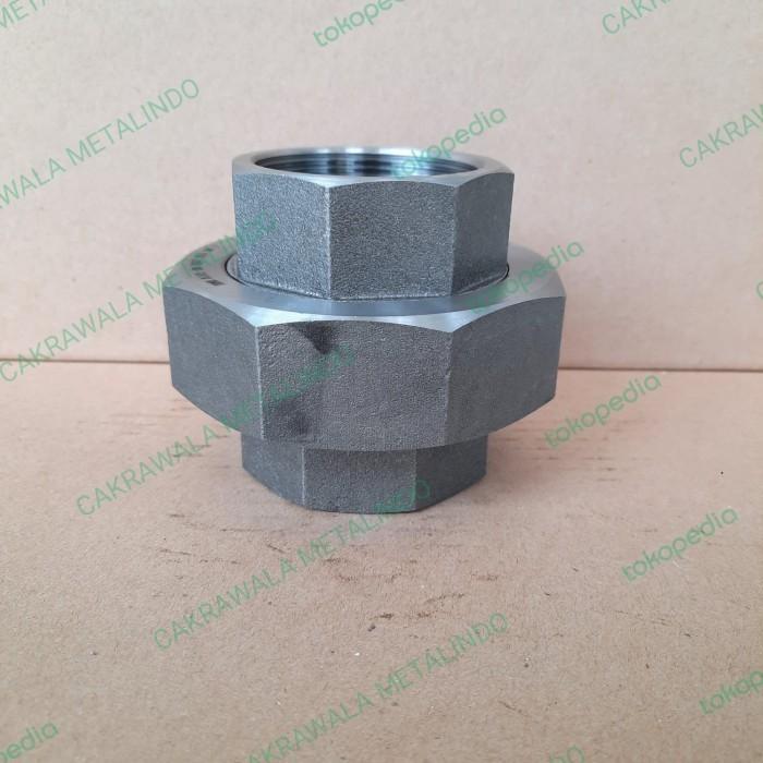 Jual Watermur Class 3000 Besi A105 3/4" inch Drat NPT Union Carbon ...