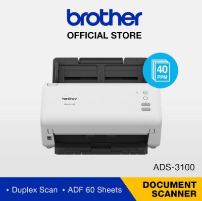 Jual Brother ADS-3100 High-Speed Desktop Scanner Brother ADS3100 ...
