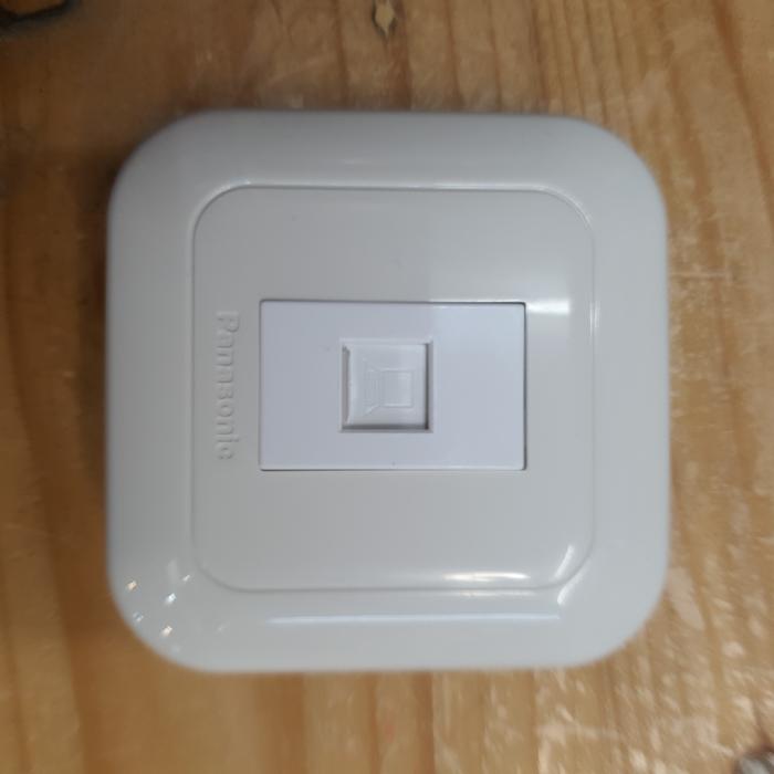 Jual STOP KONTAK LAN RJ45 DATA CAT 6 FRAME PANASONIC - Jakarta Pusat ...