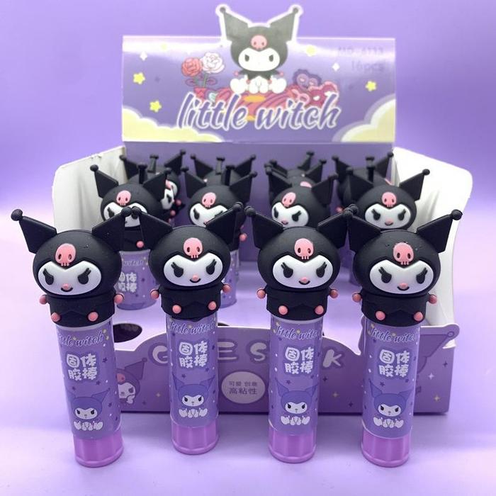 Jual Glue Stick/Lem Batang Sanrio Kuromi 3D • Cciyl.Wear • - Jakarta ...