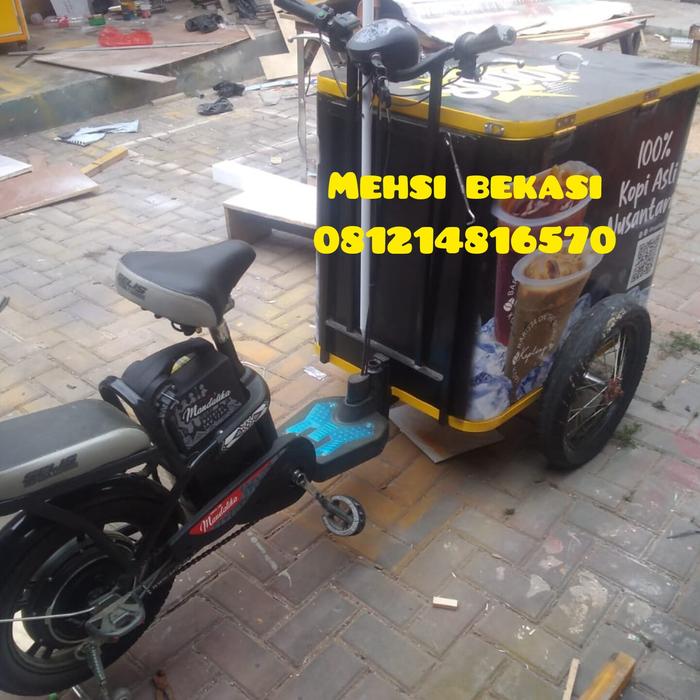 Jual Gerobak sepeda listrik, Gerobak coffee keliling - Kota Bekasi ...