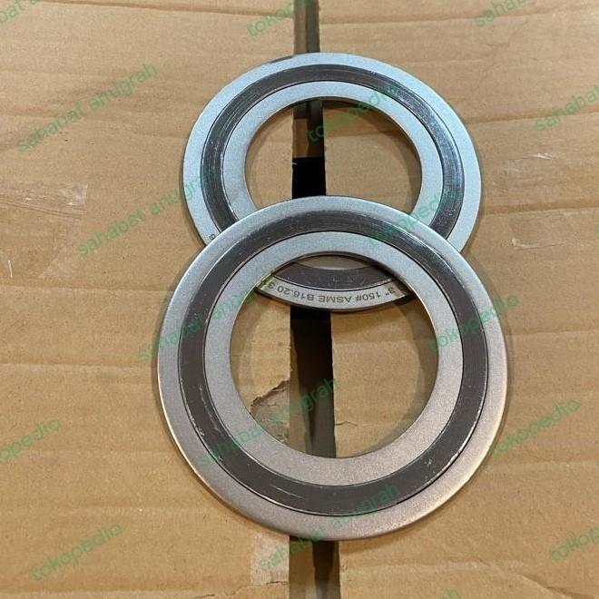 Jual Spiral wound gasket SWG 16" inch ANSI#150 stainless ss 316 - Jakarta Barat - Sahabat ...