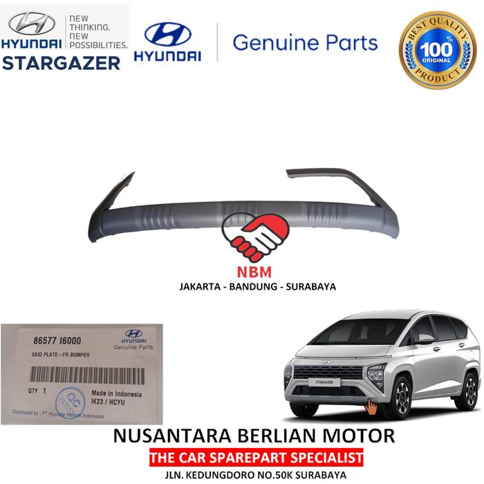 Jual SKID PLATE FR BUMPER / DEPAN HYUNDAI STARGAZER 86577-I6000 ...