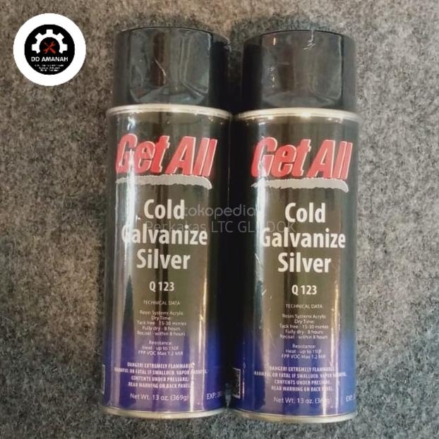 Jual COLD GALVANIZE SILVER GET ALL 13oz 369g SPRAY - Jakarta Barat ...