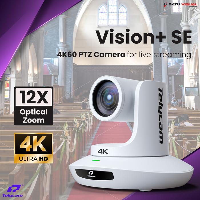 Jual Vision+ SE 12X - 4K60 PTZ Camera untuk Live Streaming - Jakarta ...