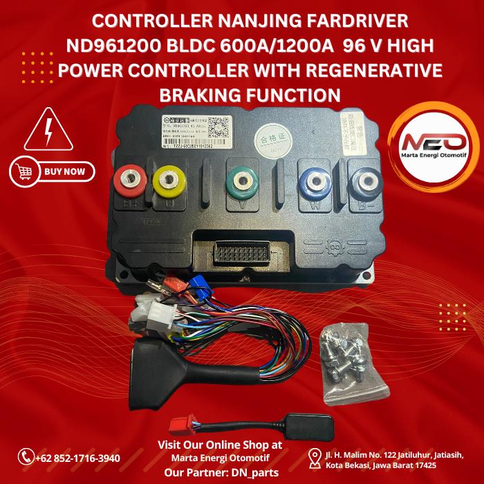 Jual Nanjing ND961200 fardriver controller BLDC Motor Mobil Listrik - Kota Bekasi - Marta Energi ...