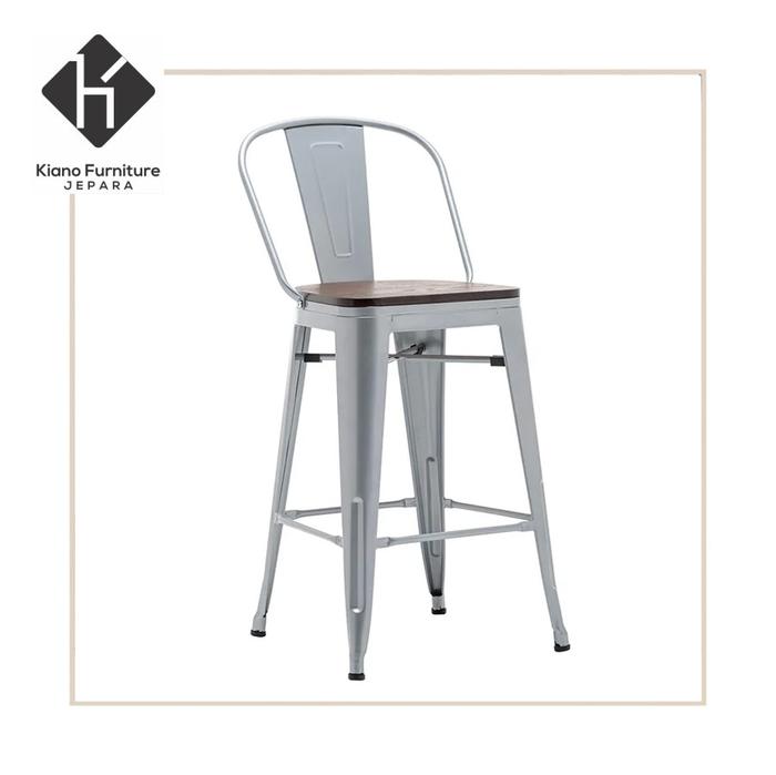 Jual Kursi Bar Stool Besi Kursi Bar Industrial Kursi Bar Besi Modern ...