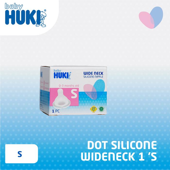 Jual HUKI Dot Silicone Wide Neck Box 1's (S) - Jakarta Timur - Baby ...