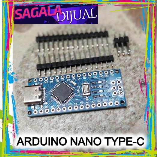 Jual Arduino Nano 3.0 Type-C CH340 16Mhz ATMega 328p 5Volt - Kota ...