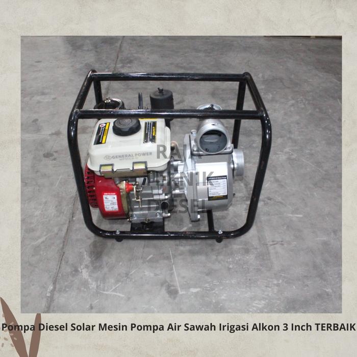 Jual Pompa Diesel Solar Mesin Pompa Air Sawah Irigasi Alkon 3 Inch TERBAIK - Jakarta Barat ...