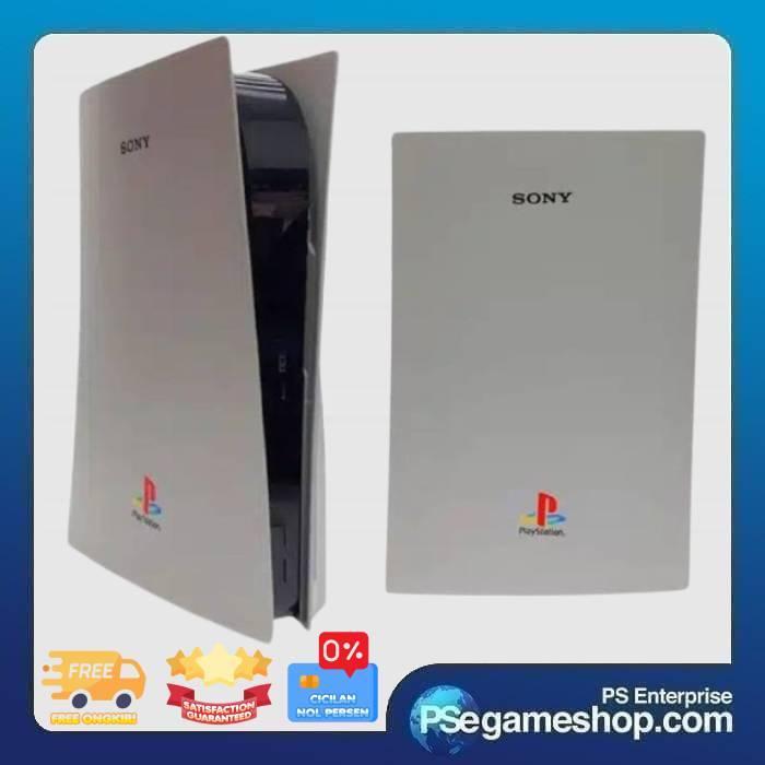 Promo PS5 Custom Face Plate Wetgloss Collab PlayStation 1 Design Cicil ...