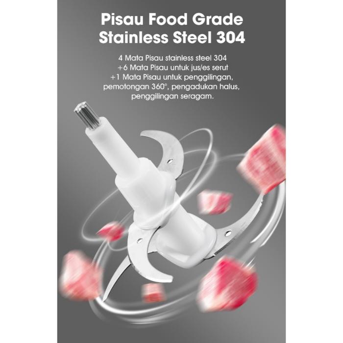 Jual Chopper Samono Cs400 Choper Blender Coper Bumbu Copper Daging ...