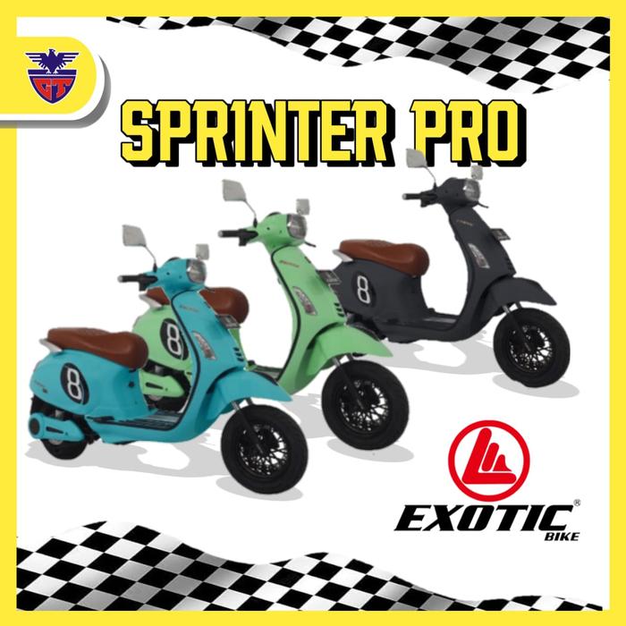 Jual SEPEDA LISTRIK EXOTIC SPRINTER PRO GARANSI RESMI - Kota Surabaya ...