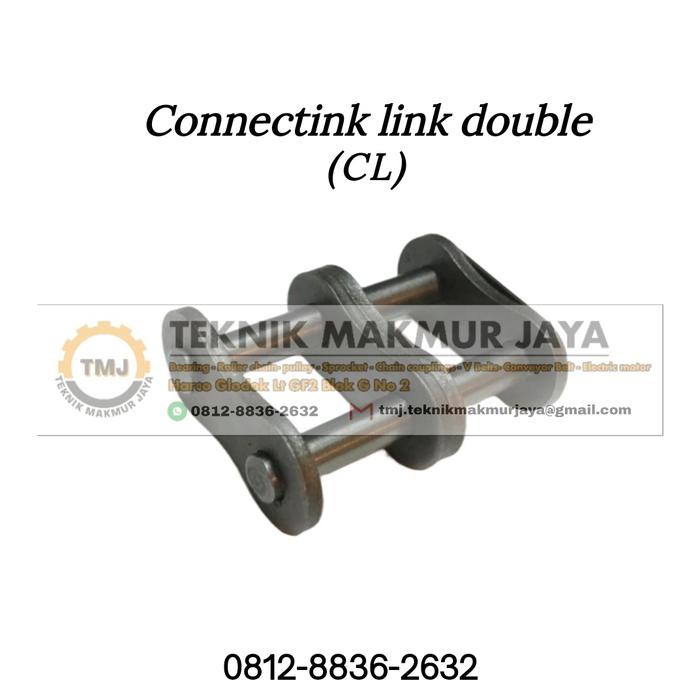 Jual SAMBUNGAN RANTAI RS80-2 DOUBLE CONNECTING LINK 80 - 2 CL80-2 ...