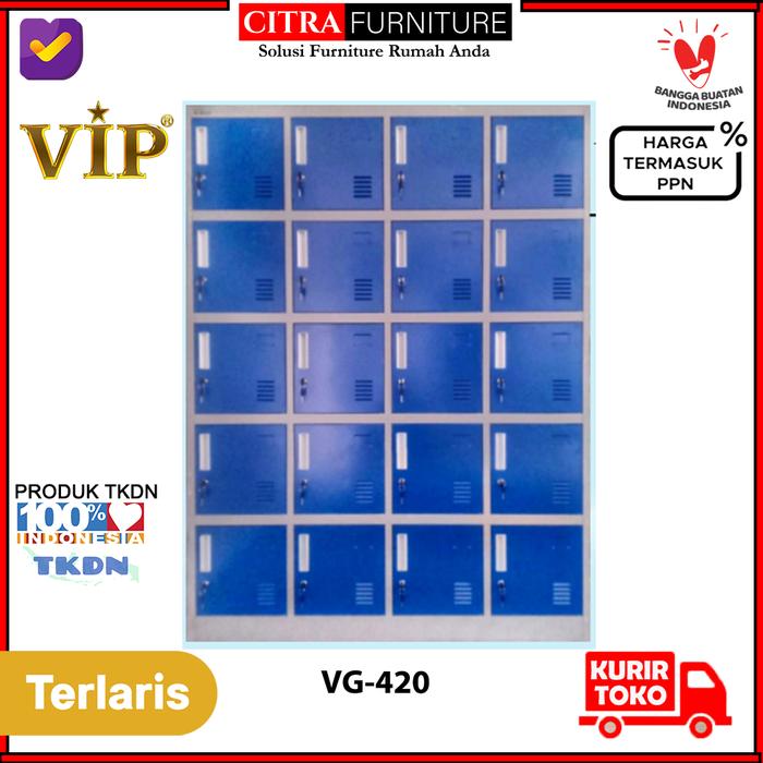 Promo VIP Gold Loker 20 Pintu Locker Karyawan VG-420 Cicil 0% 3x ...