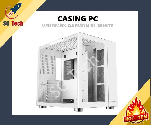 Jual CASING VENOMRX DAEMON XL - E-ATX, mATX, ATX GAMING CASE WHITE ...