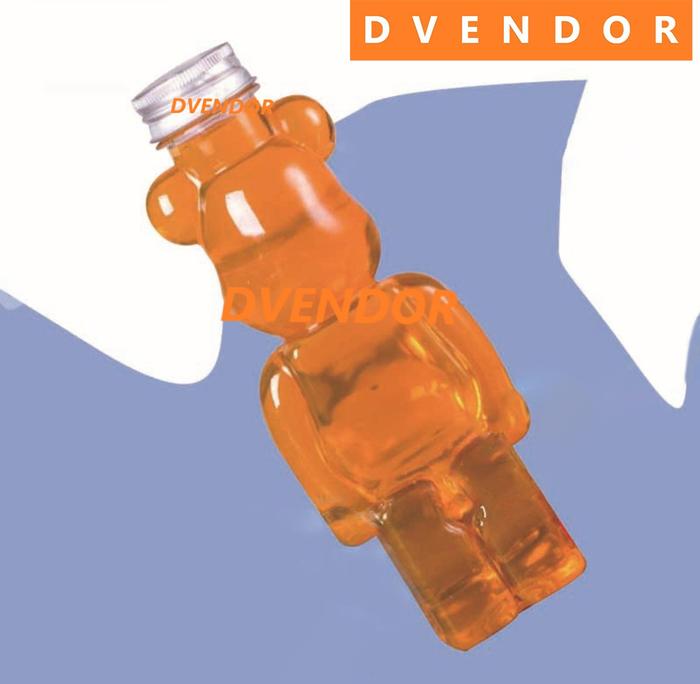 Jual BOTOL MINUM AIR JUS JAR BEAR TOPLES BERUANG TUTUP ALUMUNIUM LUCU ...