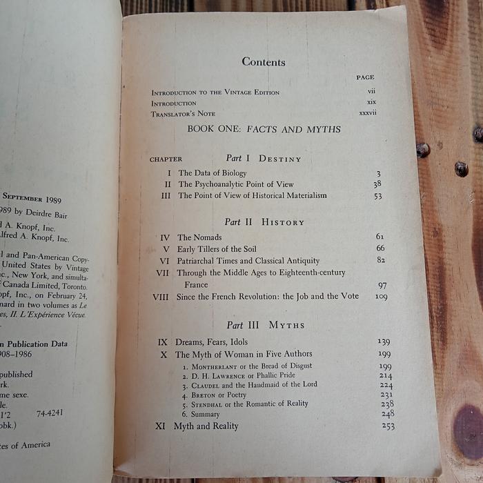 Jual Buku The Second Sex Berbahasa Inggris Di Seller Noelle