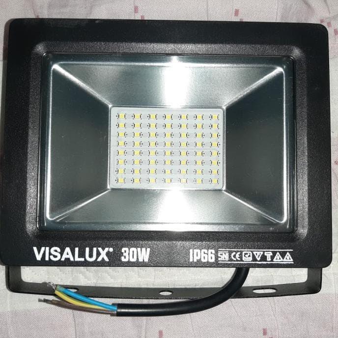 Jual Visalux Lampu Sorot VFL 10 20 30 50 W / 100 150 200 300 Watt Slim SMD - 30 watt - Kota ...