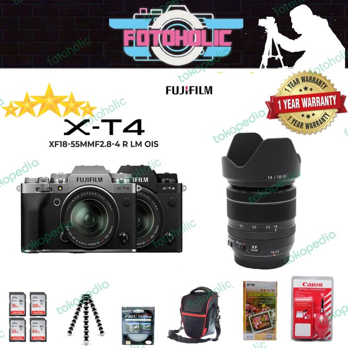 Jual FUJIFILM XT4 KIT XF 18-55MM / KAMERA FUJIFILM XT4 BODY ONLY FUJI X ...