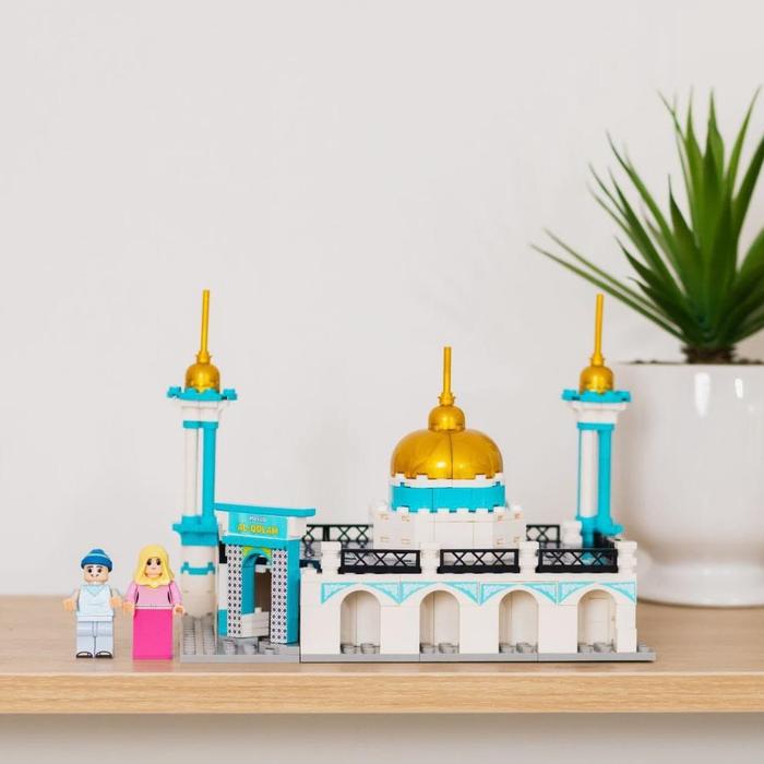 Jual Toys Hafiz Brick Mosque Masjid Alqolam Dan Masjidil Haram Di ...
