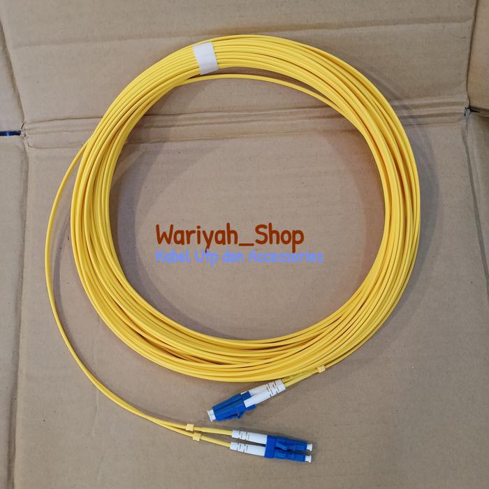 Jual Patch Cord FO LC-LC Duplex Singlemode Panjang 20 Meter - Jakarta Pusat - Wariyah_Shop ...