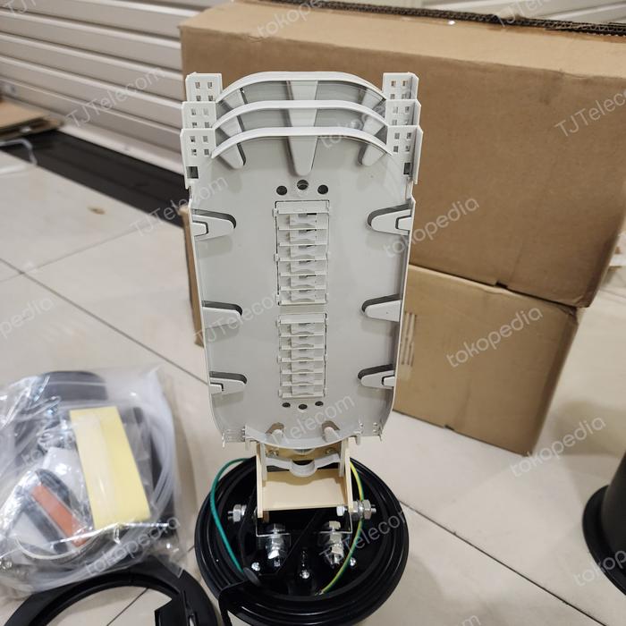 Jual joint Box dome 48 core / joint closure dome 48 core model garis ...