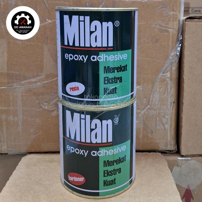 Jual Milan Lem Epoxy Adhesive (resin+hardener milan) Satu Set - Jakarta ...