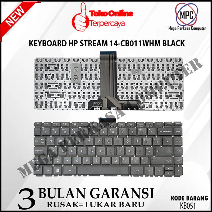 Jual Keyboard HP Stream 14-CB 14-CB010DS 14-CB010NR 14-CB011DS - Kota ...