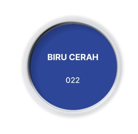 Jual CAT TEMBOK NO DROP WATERPROOF (1 KG) / PELAPIS ANTI BOCOR NO DROP 1 KG - 022 BIRU CERAH ...