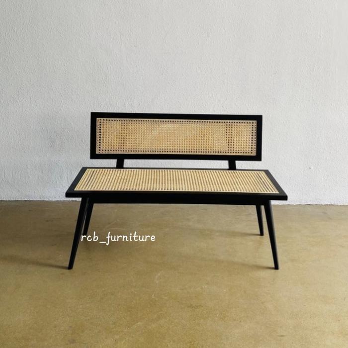 Jual bangku rotan minimalis rangka kayu jati - Kab. Jepara - rcb ...