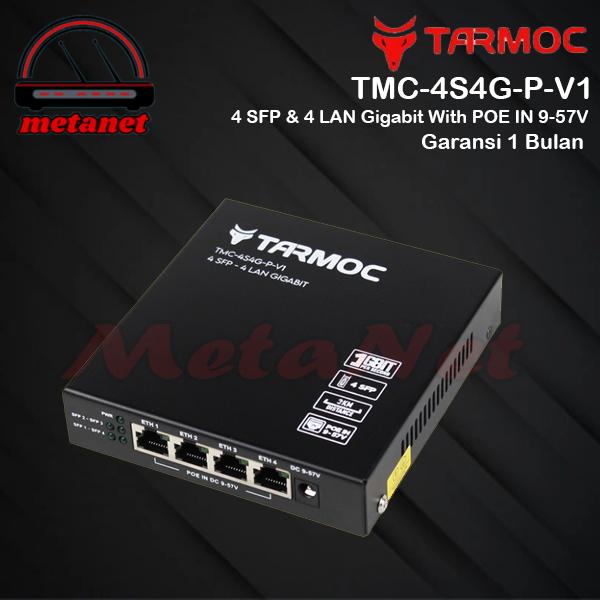 Jual Ethernet Fiber Switch 4 SFP 4 LAN Gigabit | Media Converter FO ...