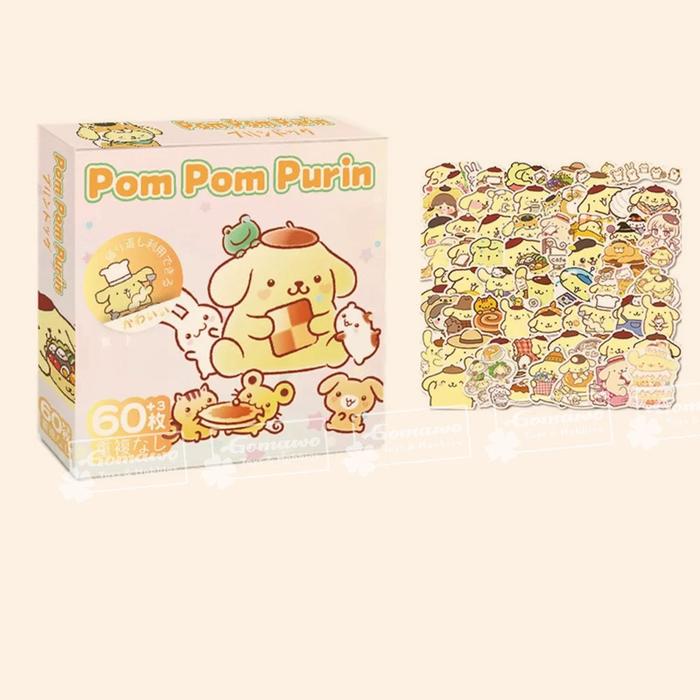 Jual Sticker pack Sanrio Stiker anak Kuromi Hello Kitty - Kuromi ...