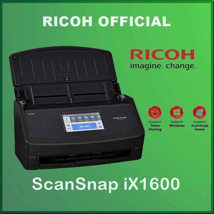 Promo Fujitsu / Ricoh ScanSnap iX1600 Scanner Scand Snap IX 1600 Cicil ...