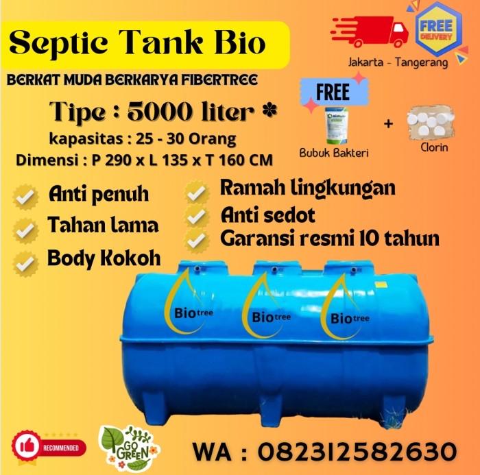 Jual Septic tank bio 5000 Liter Biotech , Biofilter , Biofill bio ...